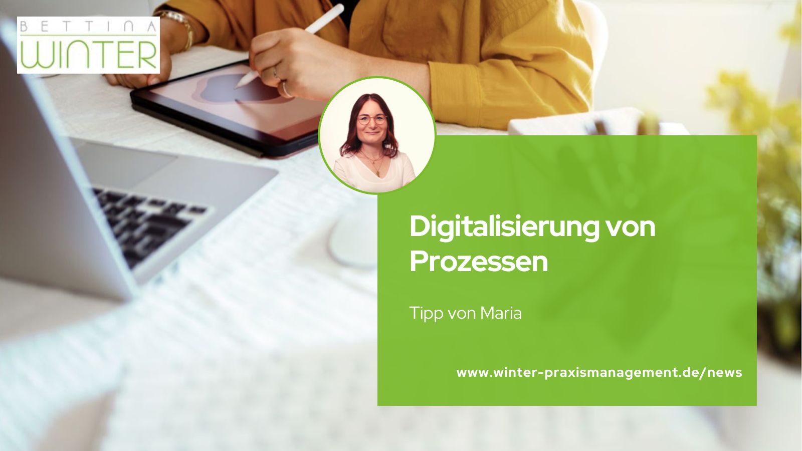 Digitalisierung von Prozessen - Winter-Praxismanagement