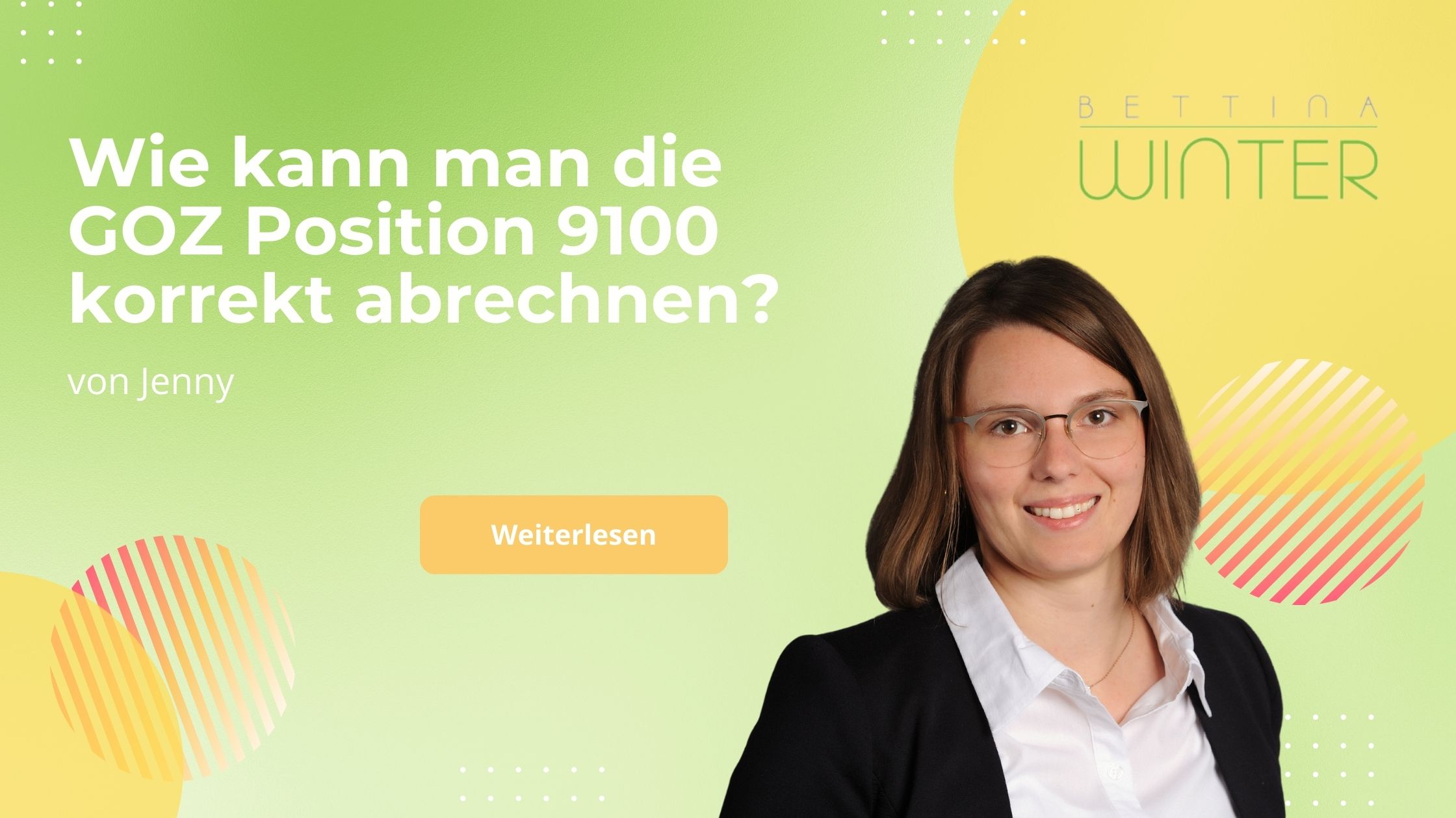 GOZ Position 9100: Abrechnungstipps und Hinweise