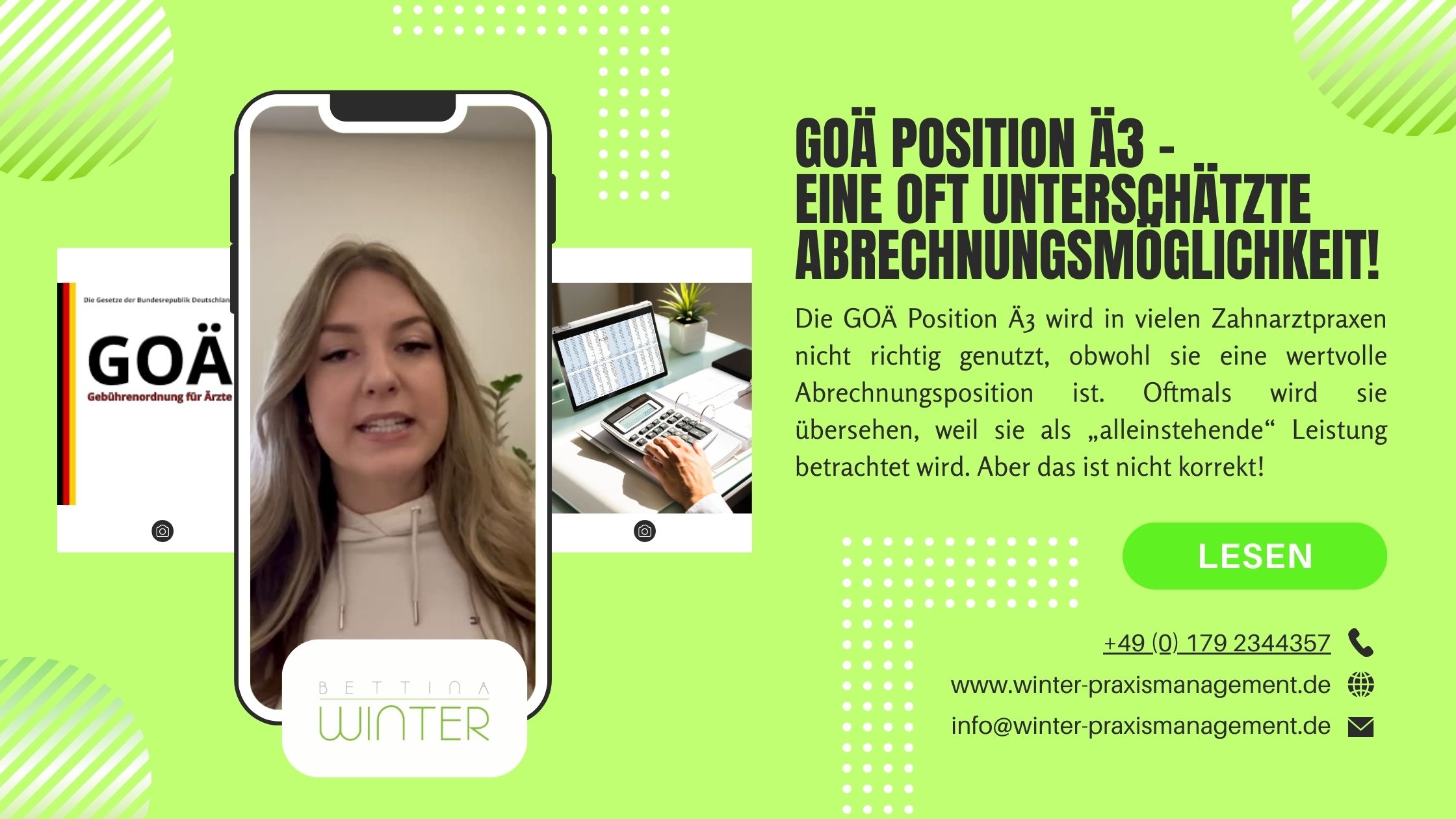 GOÄ Position Ä3 – Eine unterschätzte Abrechnungsmöglichkeit